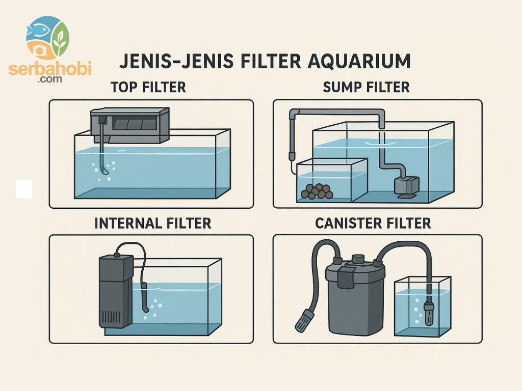 Jenis-Jenis Filter Aquarium dan Cara Kerjanya – Dari Top Filter sampai ...